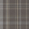 Heritage Tartan Wallpaper in Earl Blue and Vintage Cream on Earl Grey ...