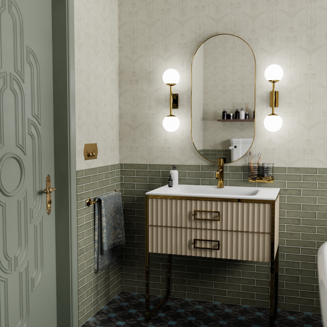Mackintosh Wallpaper in Vintage Cream – Lucie Annabel