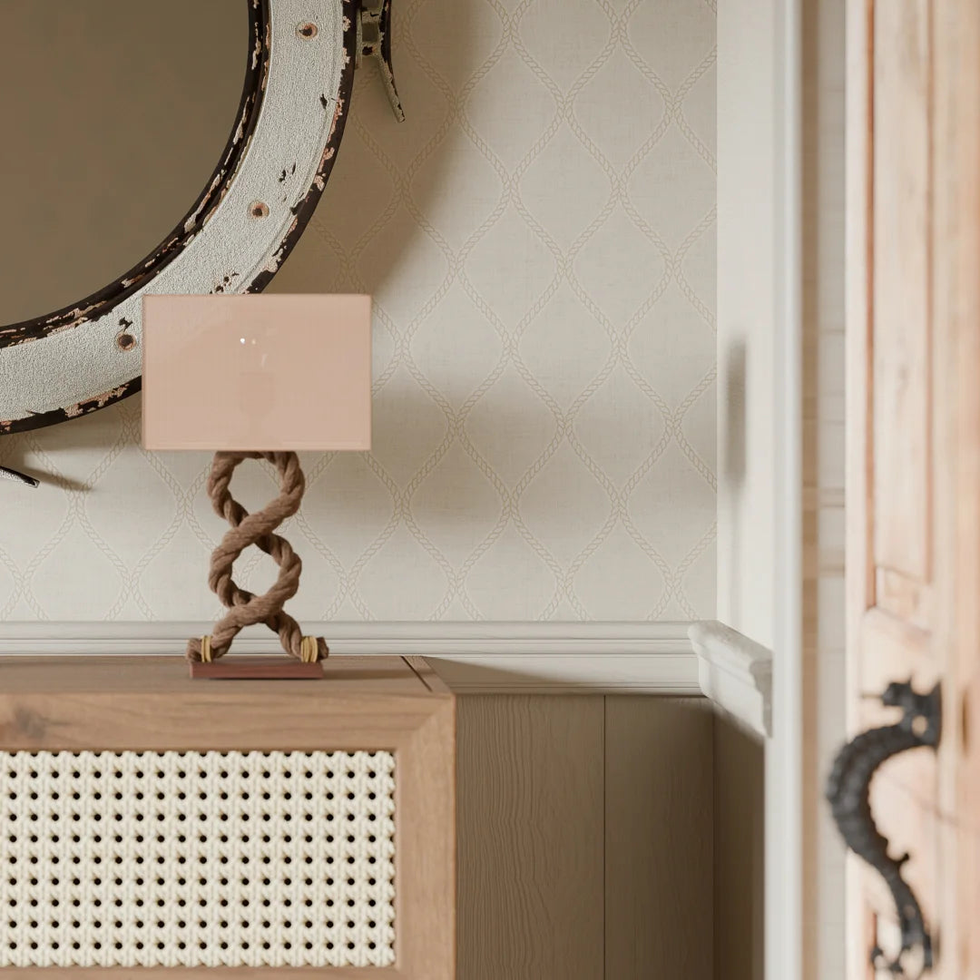Royal Dockyard Wallpaper in Sand – Lucie Annabel